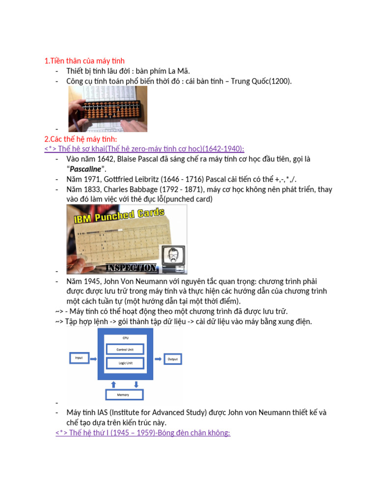 Lý Thuyết NMCNTT | PDF