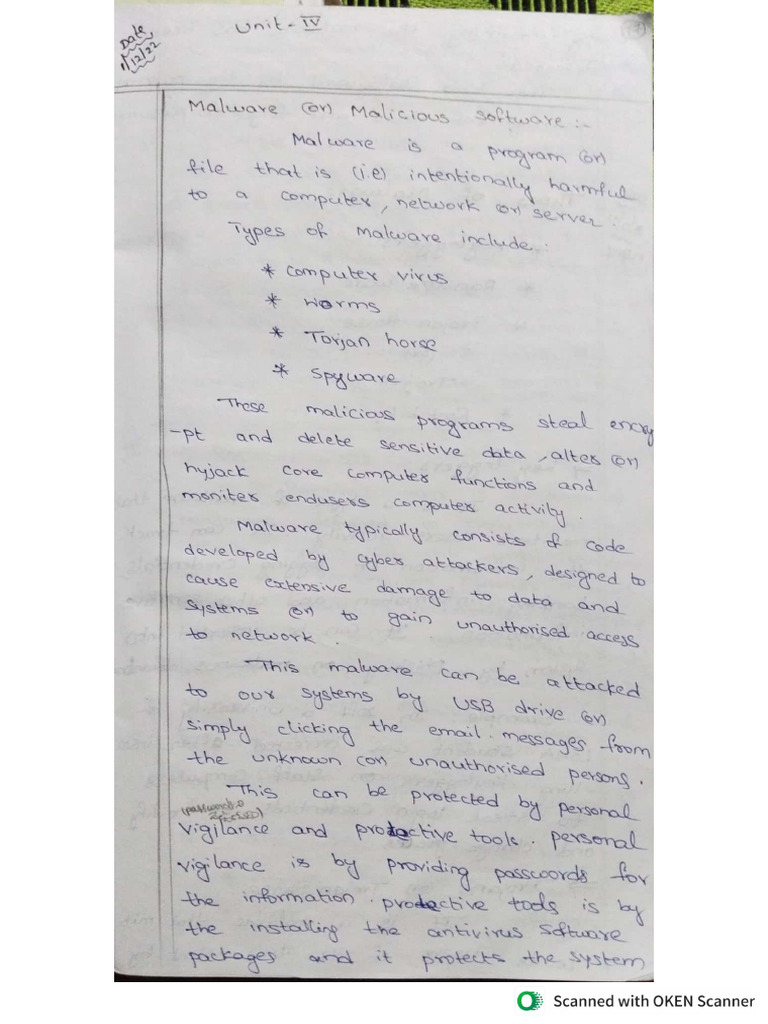 Cyber Security Unit-4-1 | PDF