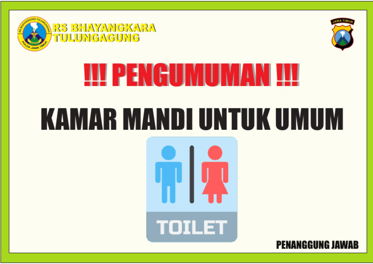 Kamar Mandi Umum | PDF