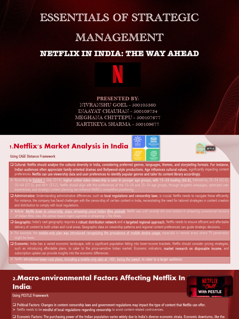 Netflix Case Study | PDF | Netflix | Video On Demand