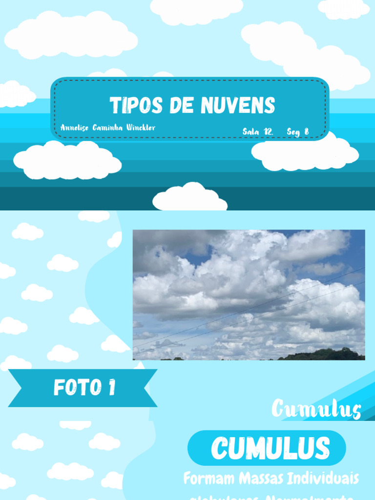 Tipos de Nuvens - 20240929 - 201518 - 0000 | PDF
