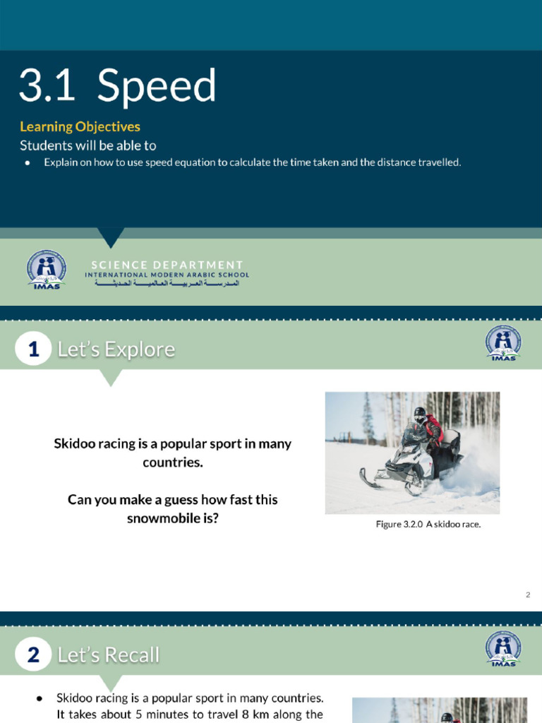 3.1 Speed | PDF