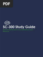 SC-300 Official Course Study Guide | PDF | Microsoft Azure | Active Directory