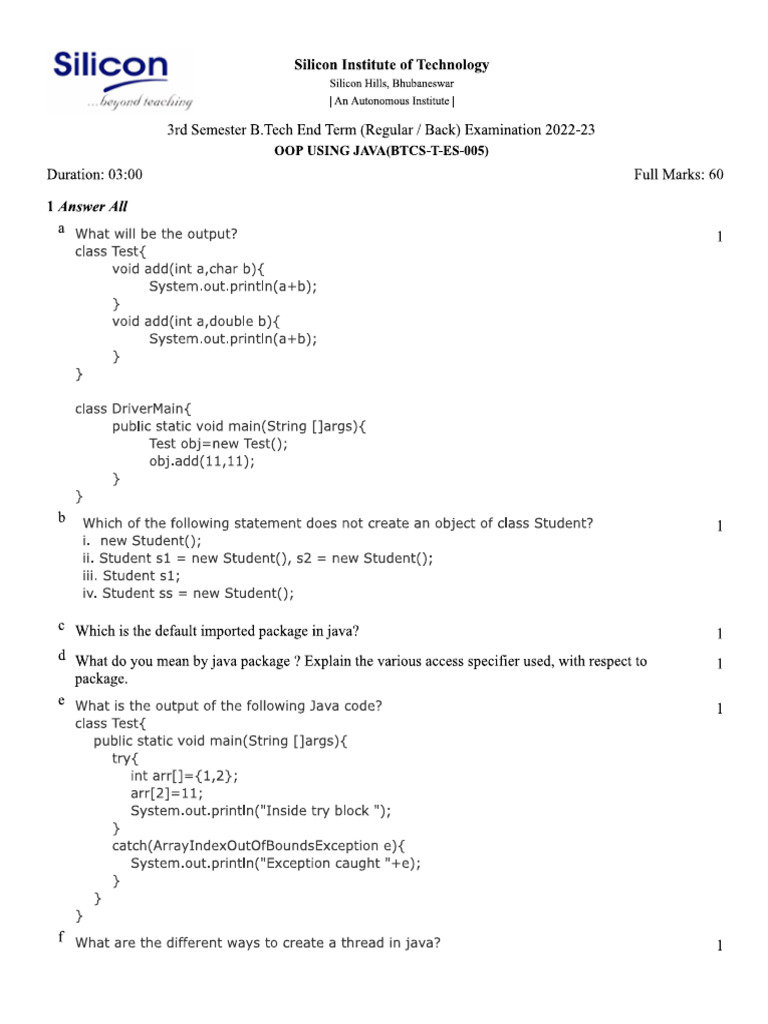 Oop Using | PDF