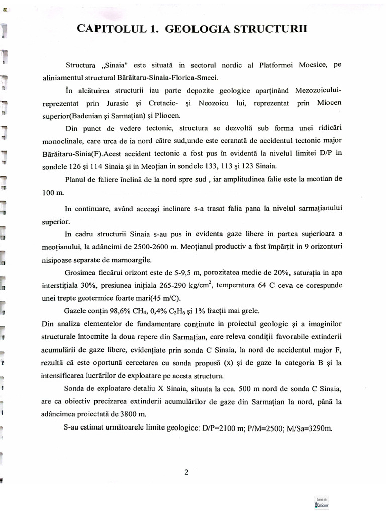 Structura Sinaia | PDF