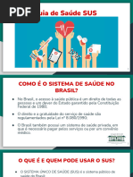 Guia Prático para Remédios e Tratamentos SUS | PDF