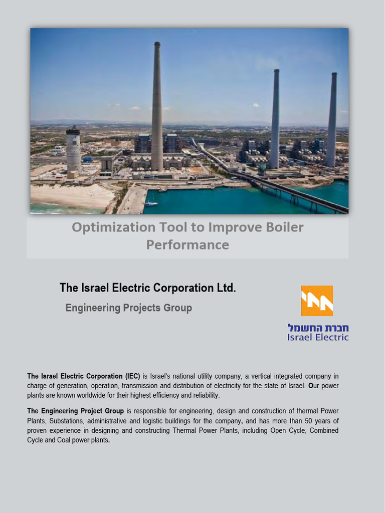 2.IEC Optimization Brochure 21.01.06. | PDF | Power Station | Boiler