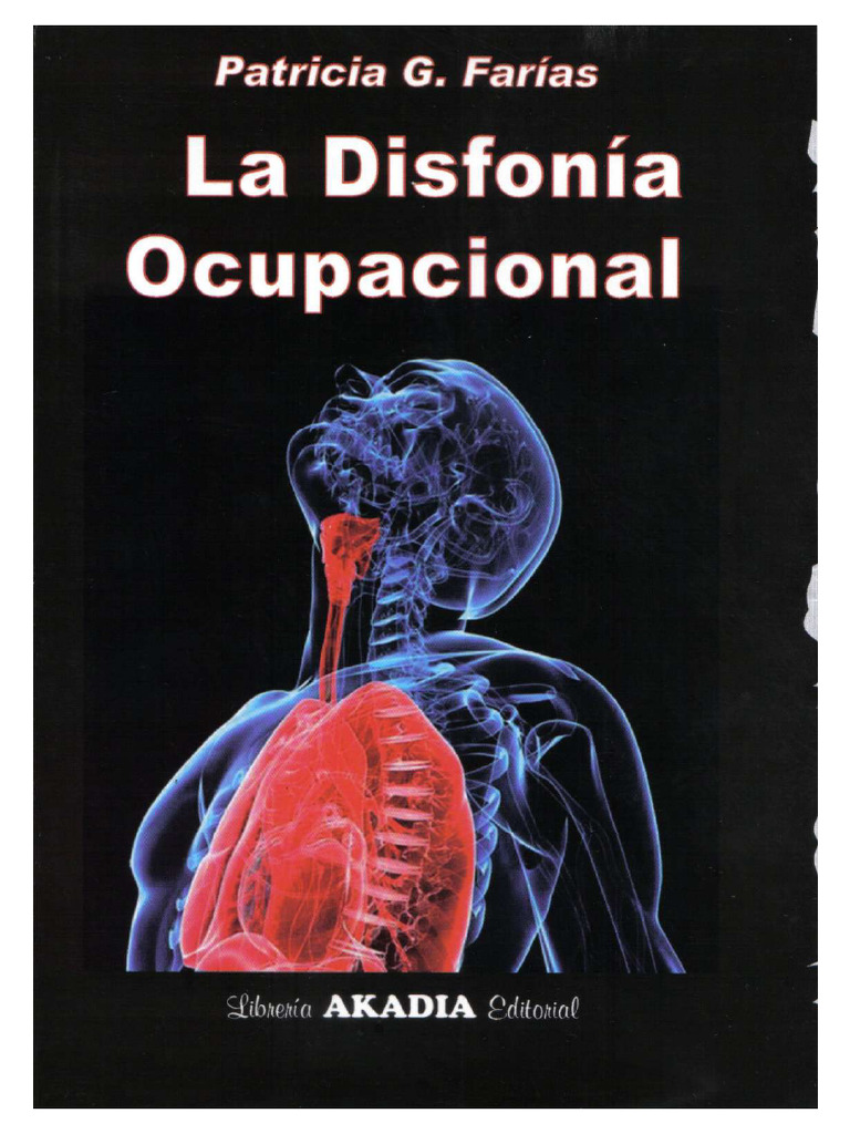 La Disfonía Ocupacional - Patricia G. Farías | PDF