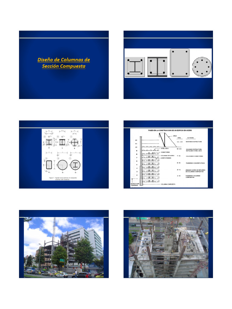 Diseño de Columnas Compuestas | PDF | Pandeo | Mecánica de sólidos