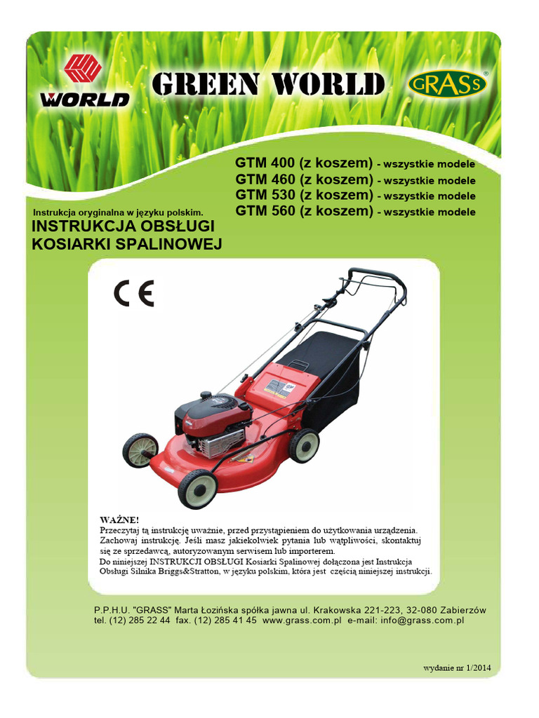 Instructions GTM 2014n | PDF