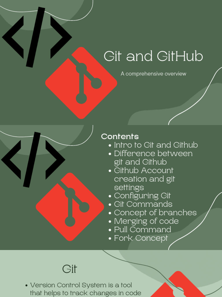 Git and GitHub For Beginners | PDF | Version Control | Software