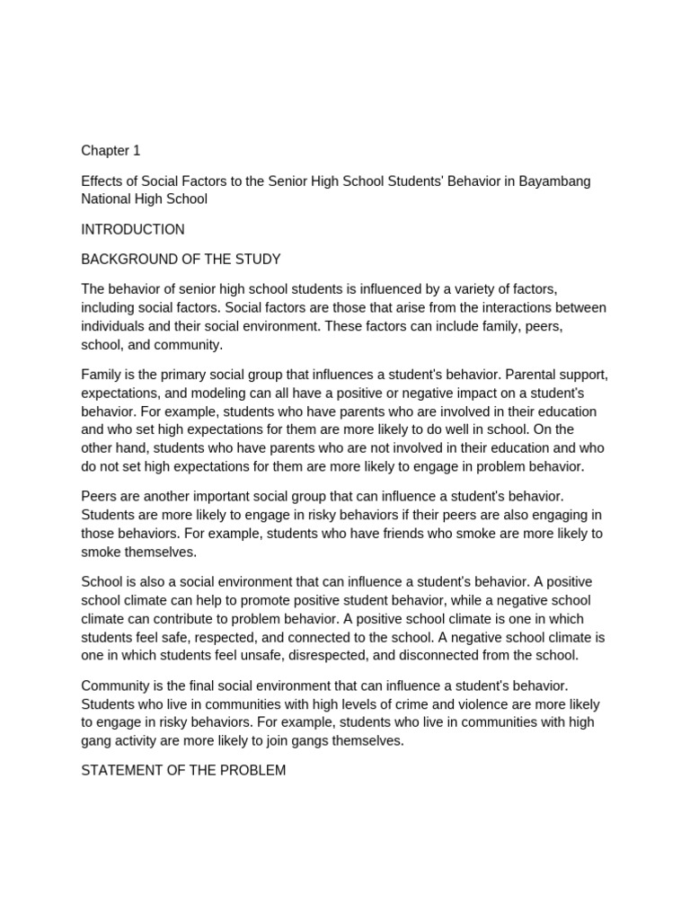 Chapter 1 | PDF | Behavior | Hypothesis