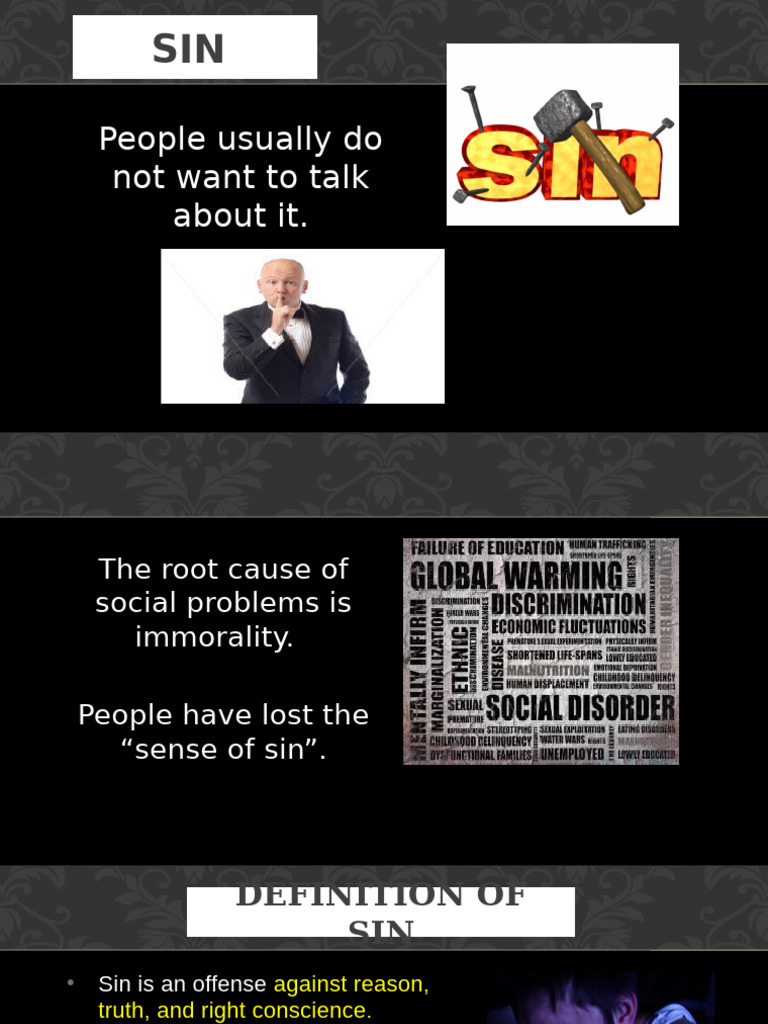 Sin and Reconciliation (For SB) | PDF | Seven Deadly Sins | Sin