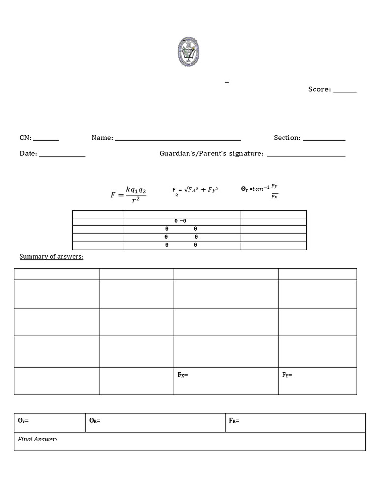 SW-No.1-Answer-Sheet | PDF