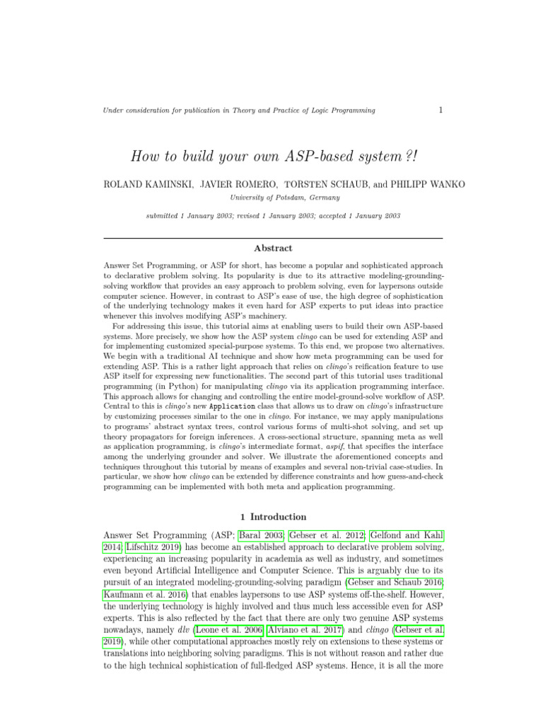 Kaminski, Romero, Schaub-2020aa | PDF | Parameter (Computer Programming) | Mathematical Logic