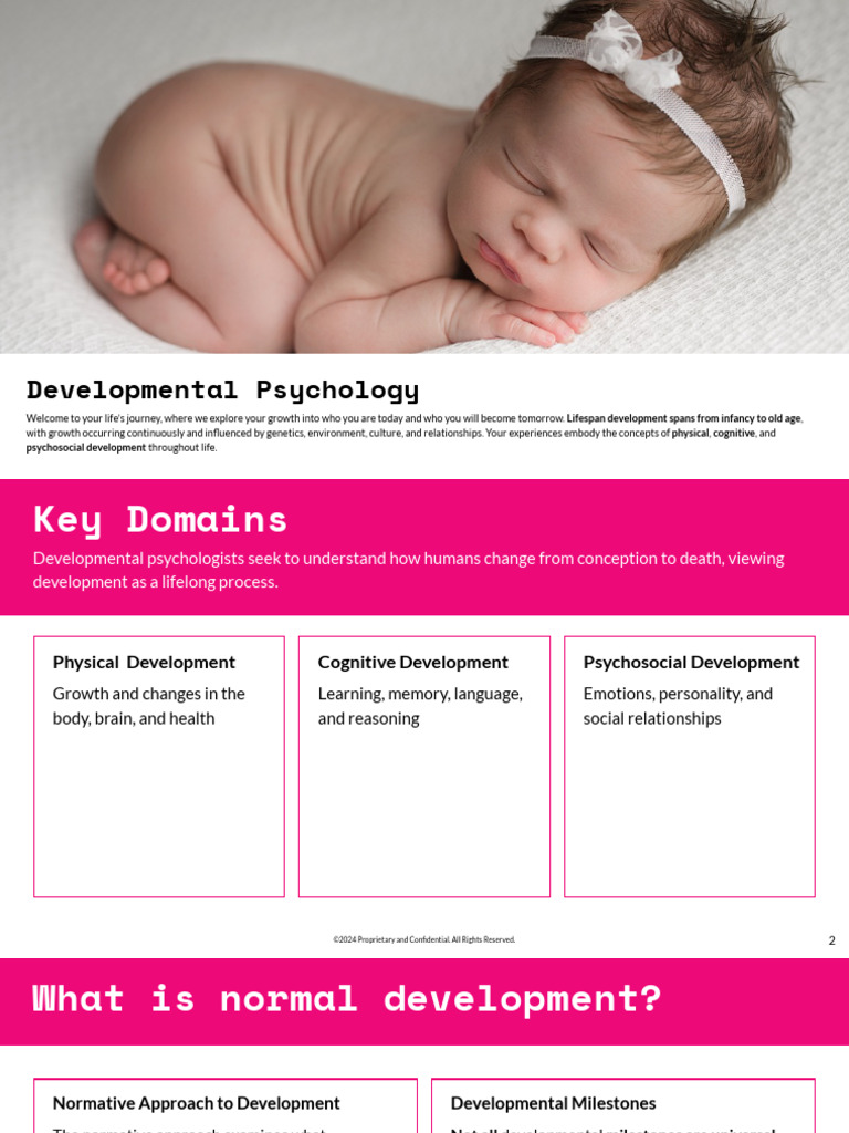 Chapter 5 Developmental Psychology | PDF | Schema (Psychology) | Fetus