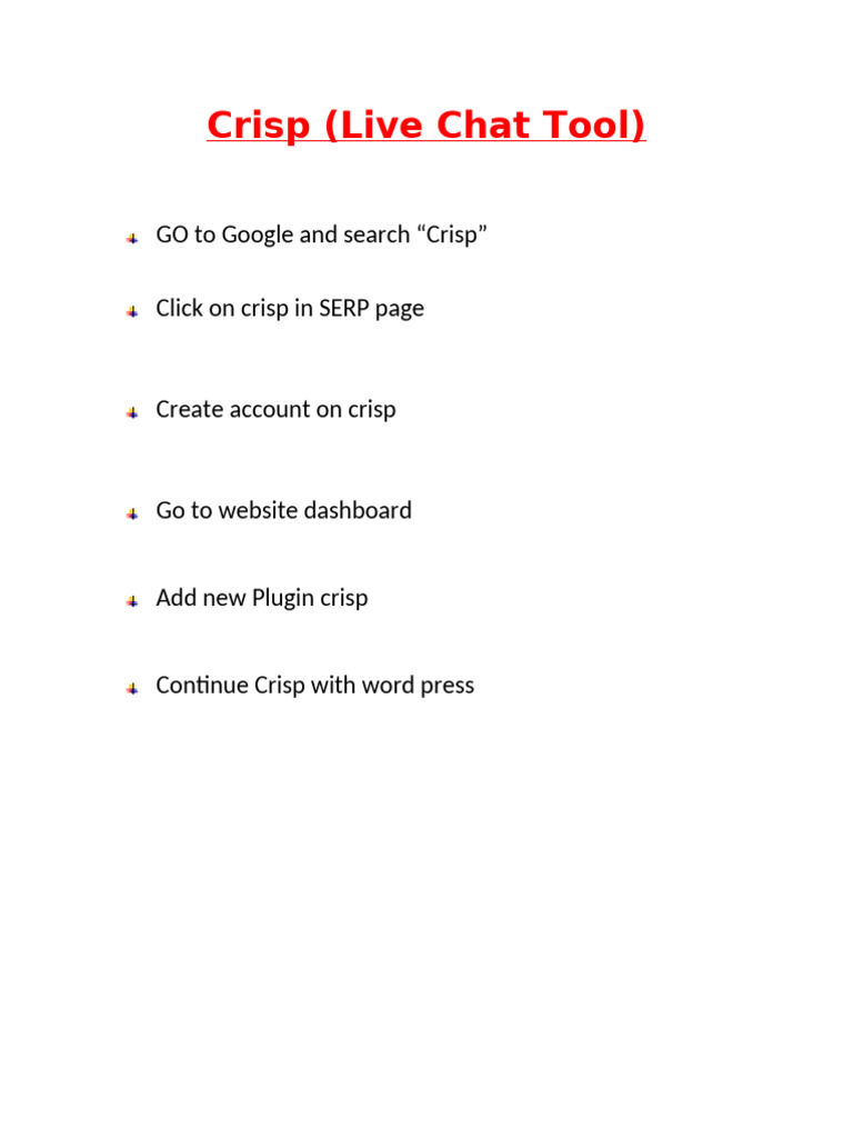 Crisp Live Chat | PDF | Business | Social Science