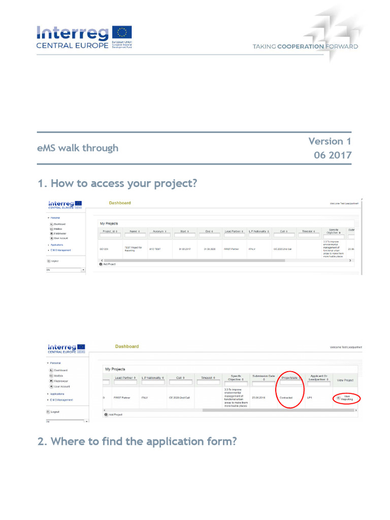 eMS walk through | PDF | Data Management | System Software