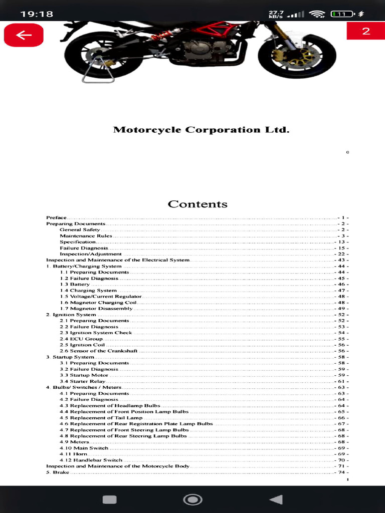 Benelli TNT 600 | PDF