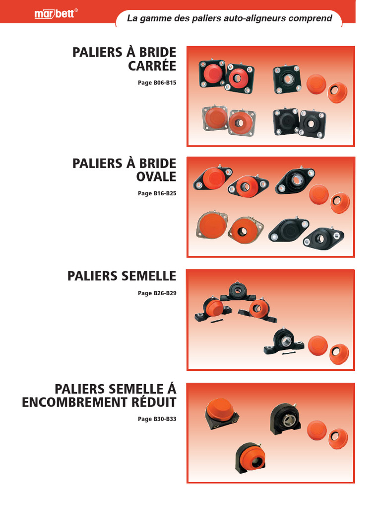 Rexnord-Marbett Paliers | PDF | Plastique | Matériaux