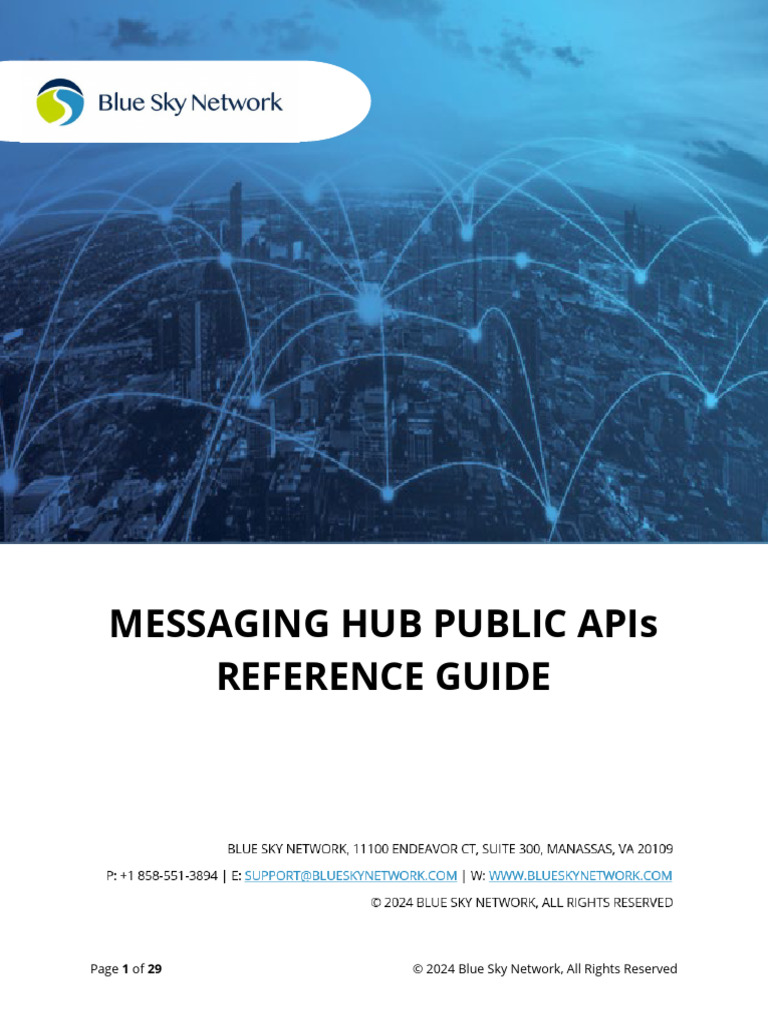 Messaging-Hub-API-Guide | PDF | Computing | Software Engineering