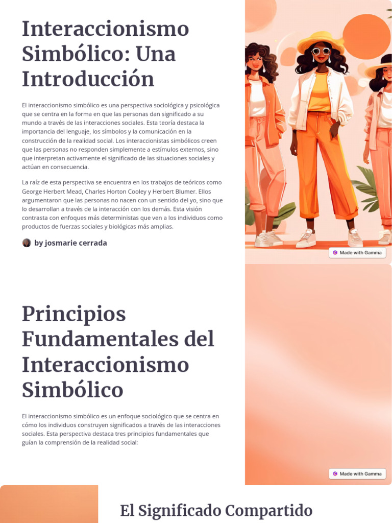 Introducción al Interaccionismo Simbólico | PDF | Sociología | Los símbolos