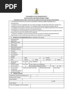 Msunduzi Application Form | PDF | Driver's License | Justice