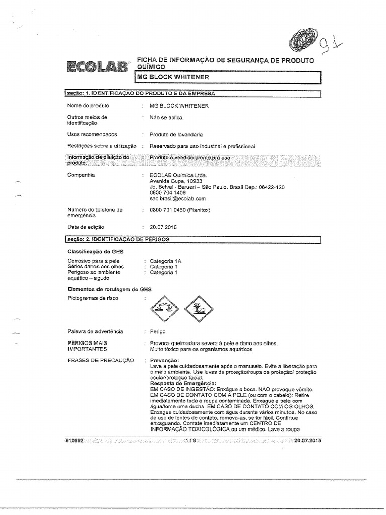 Nº 91- MG Block Whitener | PDF