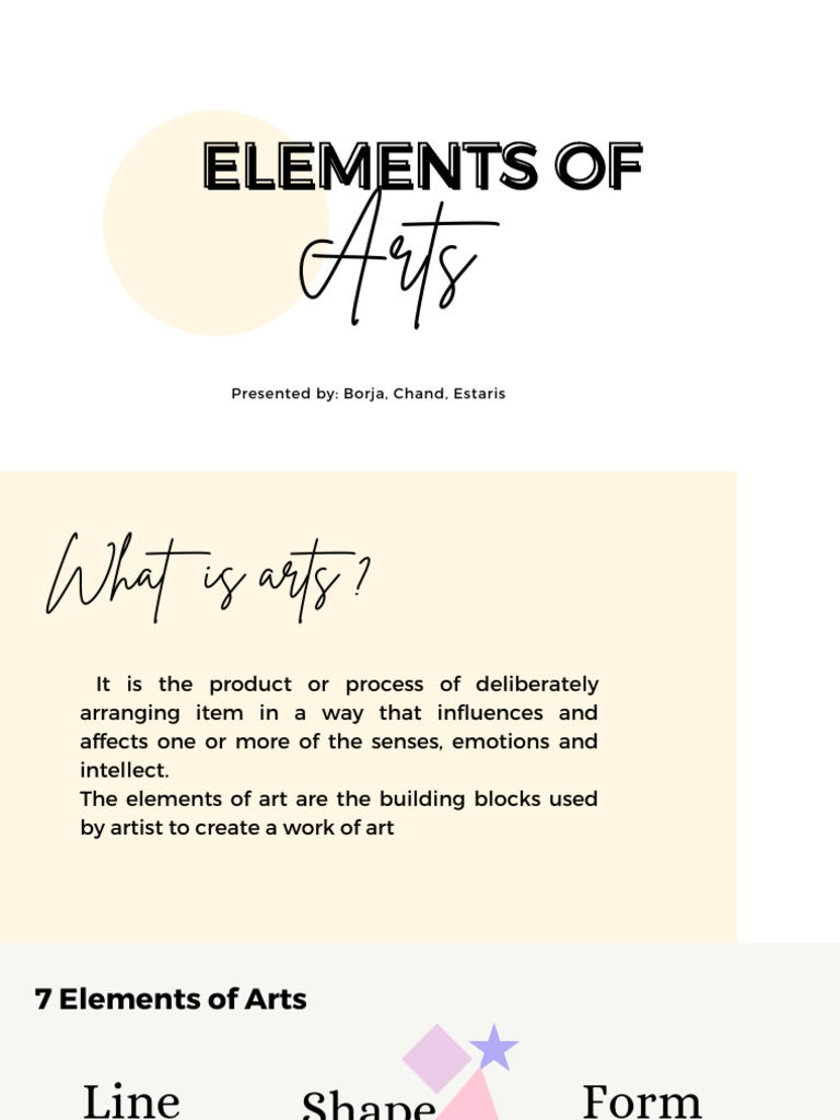 Elements-of-Arts | PDF | Shape | Texture Mapping