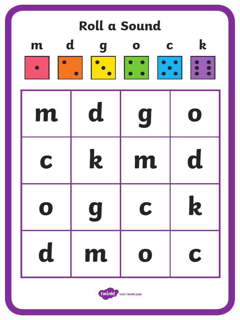 Au L 681 Roll A Sound Phase 2 M D G o C K Activity Mat | PDF