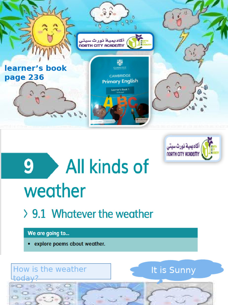Unit 9 Lesson 1 Weather | PDF | Home & Garden | Science & Mathematics