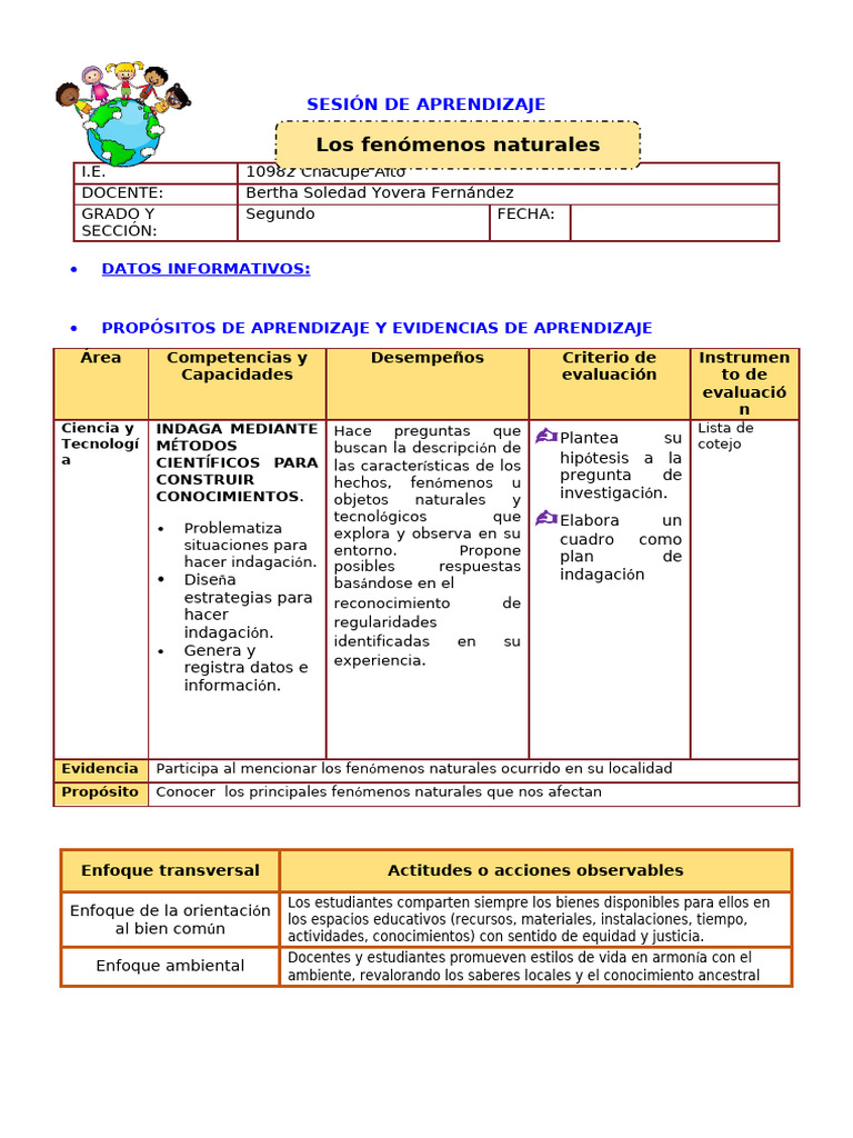 Fenómenos Naturales en el Aula | PDF | Temblores | Tsunami