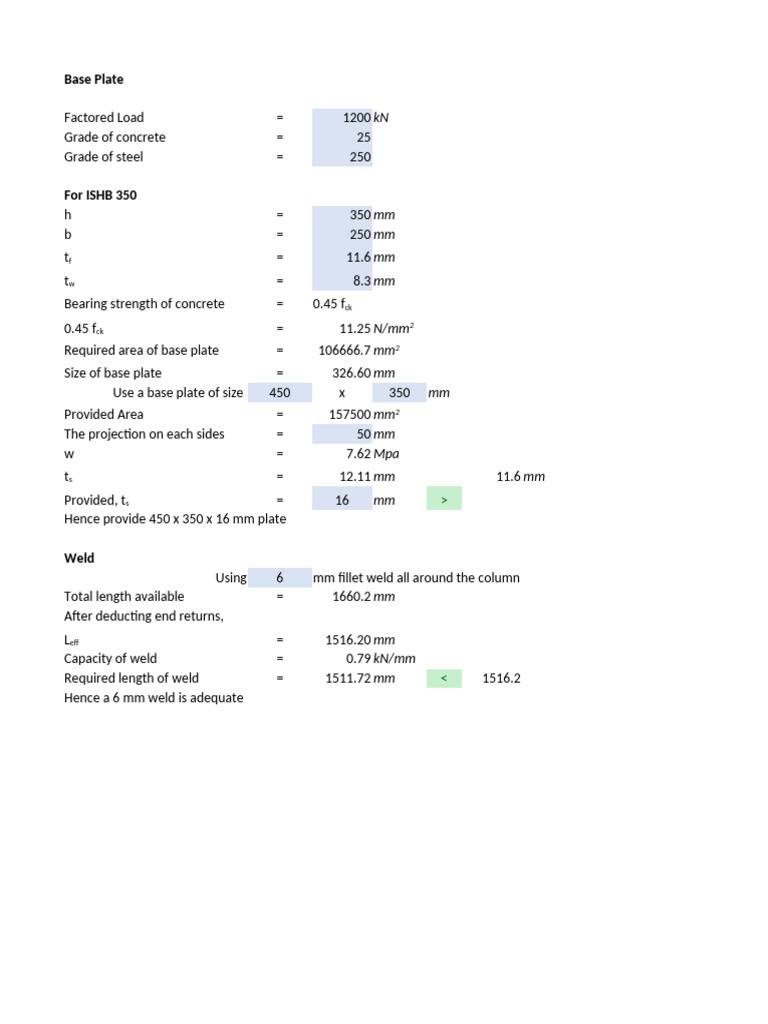 Base Plate | PDF