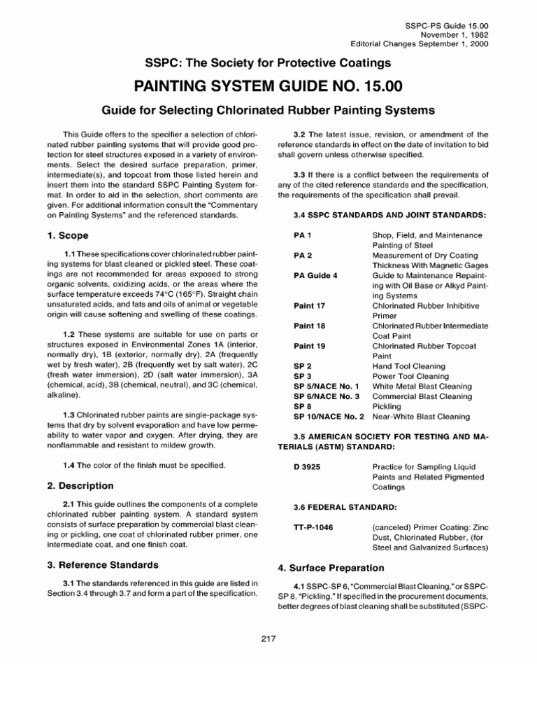 SSPC PS Guide 15 | PDF