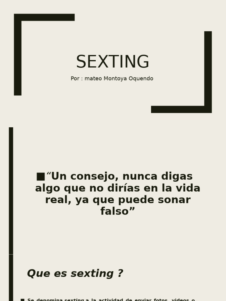 Sexting | PDF