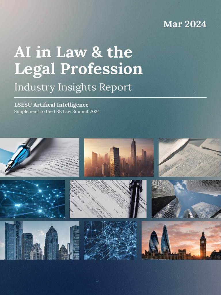 AI in Law The Legal Profession Industry Insights Report | PDF ...