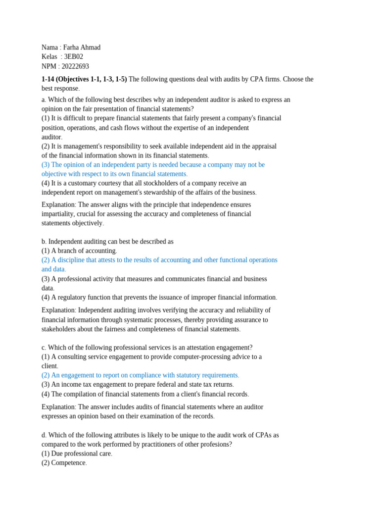 PPP T1 | PDF | Audit | Certified Public Accountant