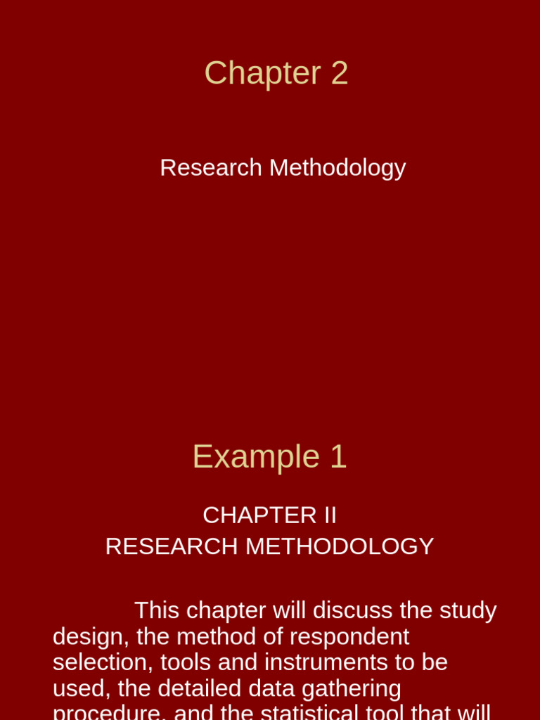 WEEK 10 Chapter 2 EAC Format Samples | PDF | Methodology | Nursing