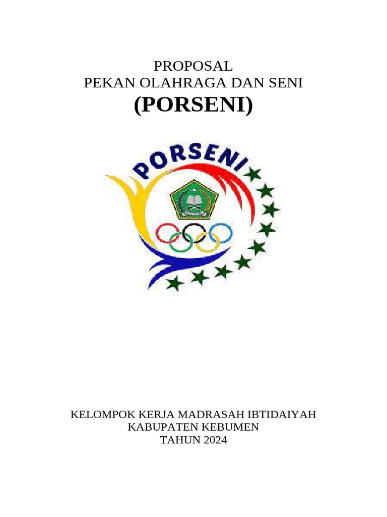 Proposal Porseni 2024 | PDF