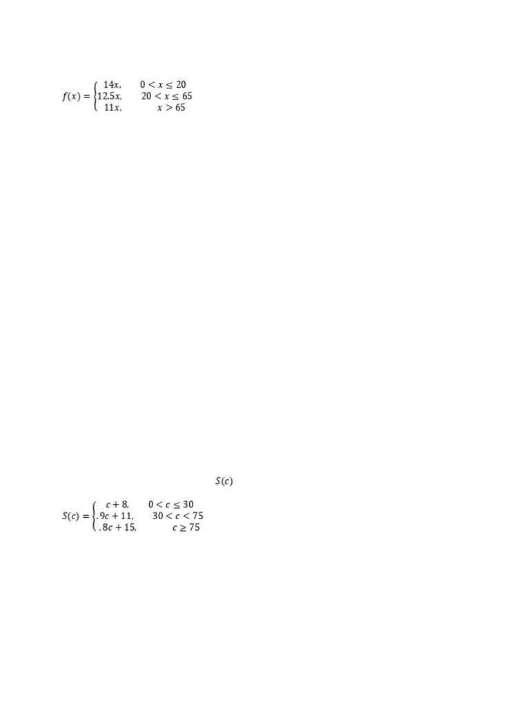 Piecewise Functions Applications Practice 1 Pdf Taxes Tax Bracket