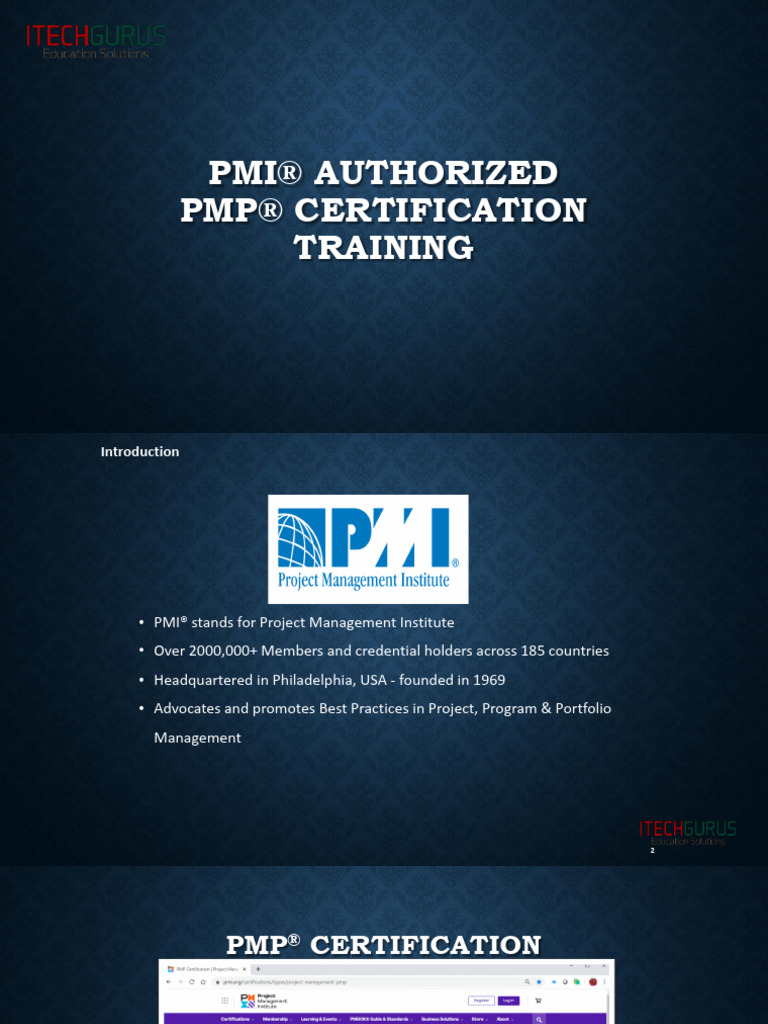 ITech Guru Introduction To Project Management | PDF | Life Cycle ...