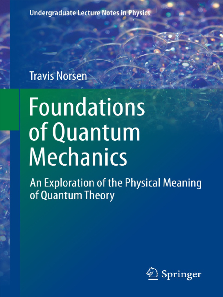 Foundations of Quantum Mechanics | PDF | Force | Magnetic Field