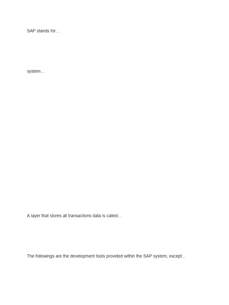 sap-excercise-pdf-information-technology-business