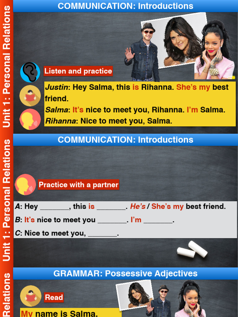 Possessive Adjectives-1 | PDF | Language Families | Linguistic Morphology