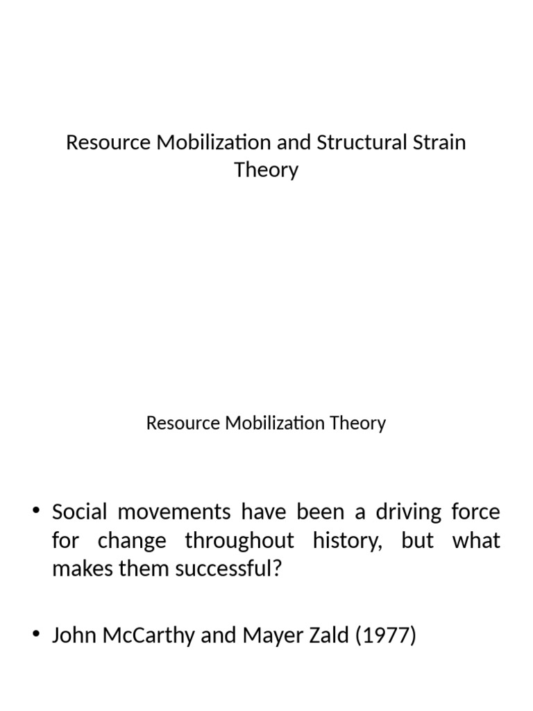 Social Movement Theories Explained | PDF | Social Movements | Social ...