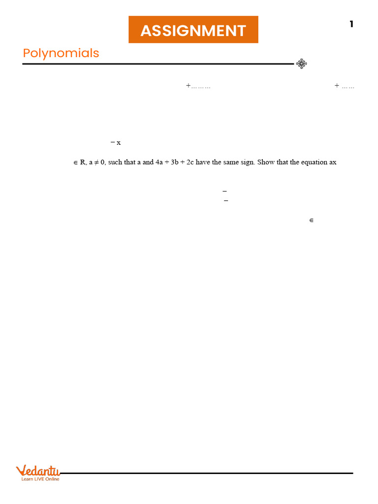 Polynomial Divisibility and Roots | PDF | Polynomial | Zero Of A Function