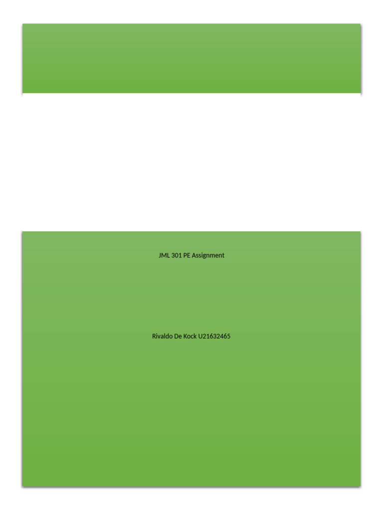 JML 301 PE assignment | PDF | Physical Education | Curriculum