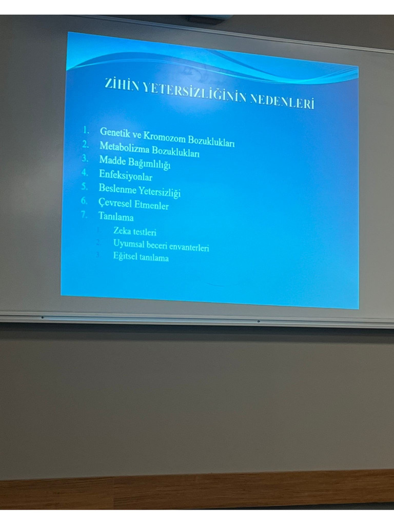 Zihin Yetersizliği Ve Osb 2.hafta | PDF