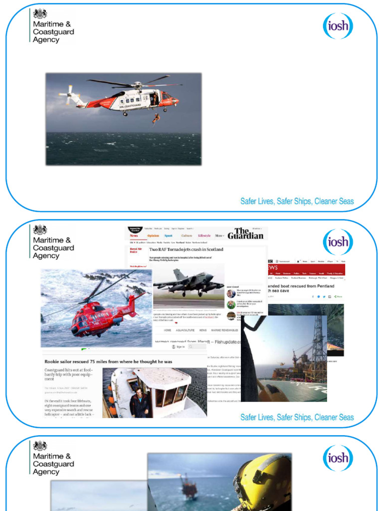 Peter Lowson Offshore Presentation | PDF | Search And Rescue | Civil ...