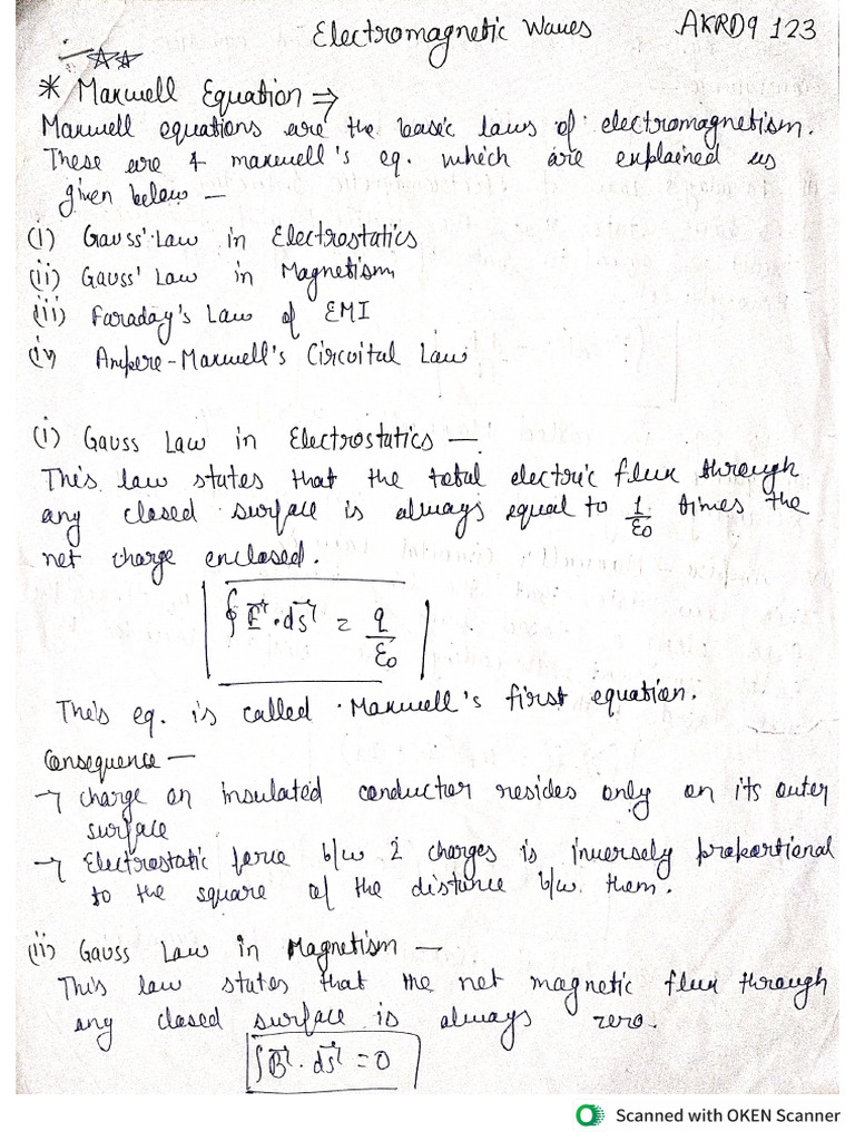 Physics Class12 Ch8 | PDF